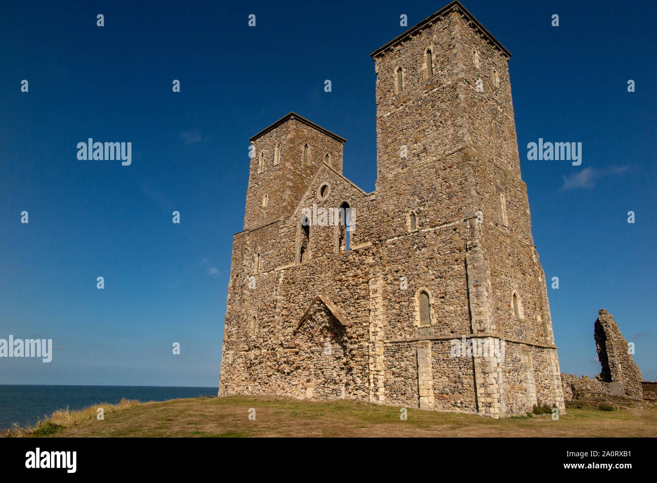 Roman fort reculver hi-res stock photography and images - Alamy
