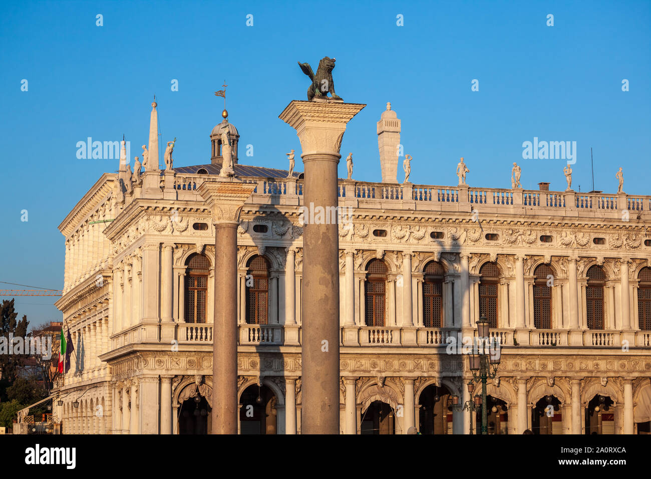 famous gothic facade of the Doge's Palace in Venice. Travel Stock Photo ...