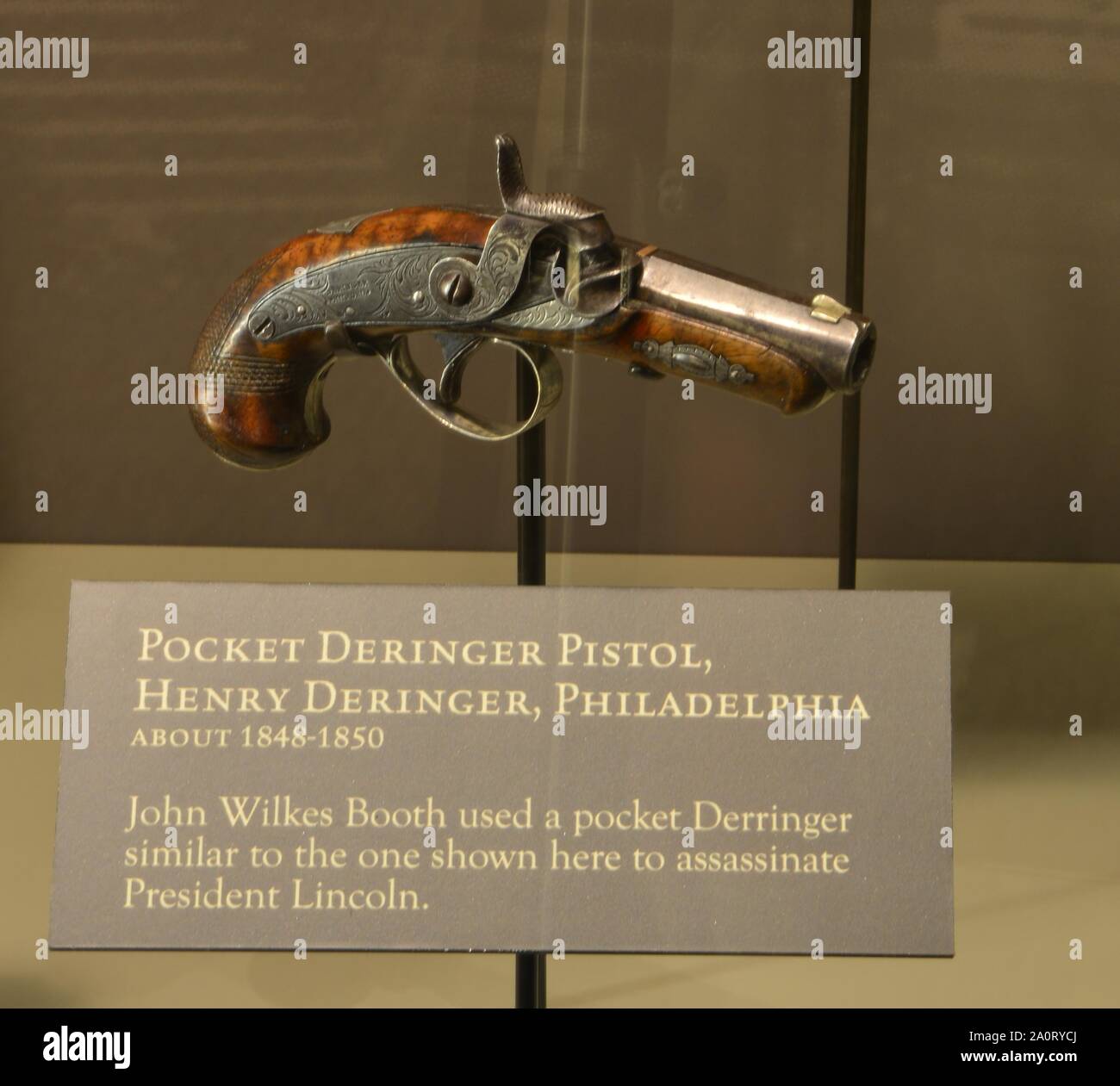 A percussion cap pistol from the American Civil war Stock Photo - Alamy