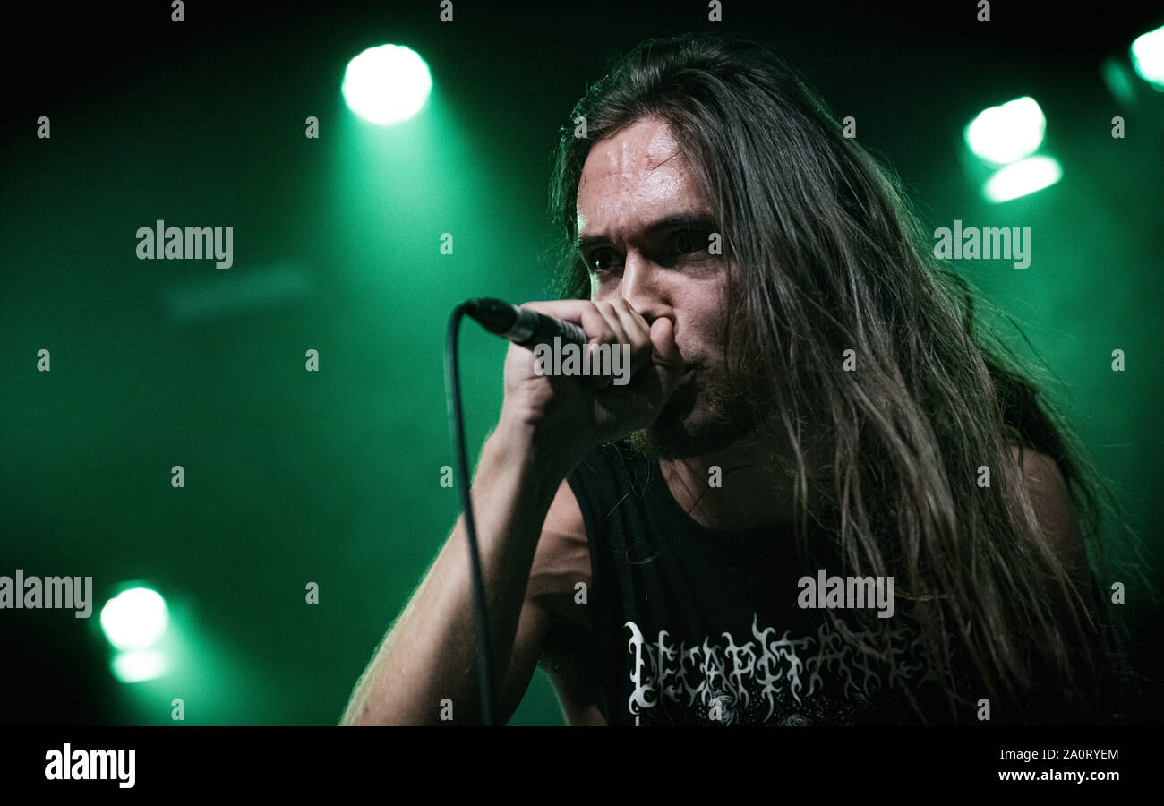 Copenhagen, Denmark. 17th, September 2019. The Bulgarian metal band ...
