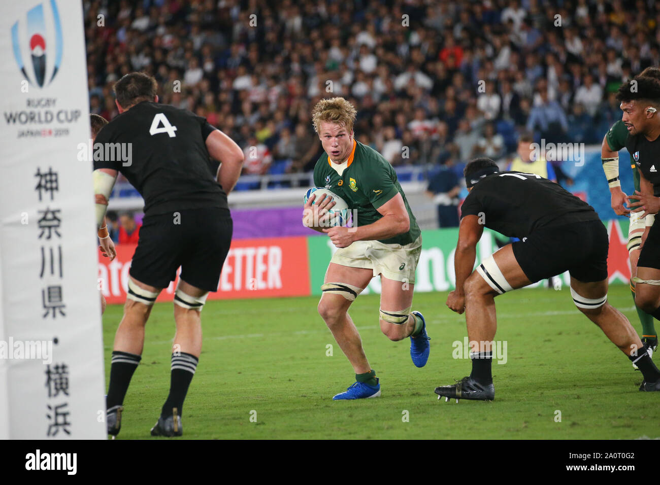 Yokohama, Kanagawa, Japan. 21st Sep, 2019. Pieter-Steph du Toit (RSA ...