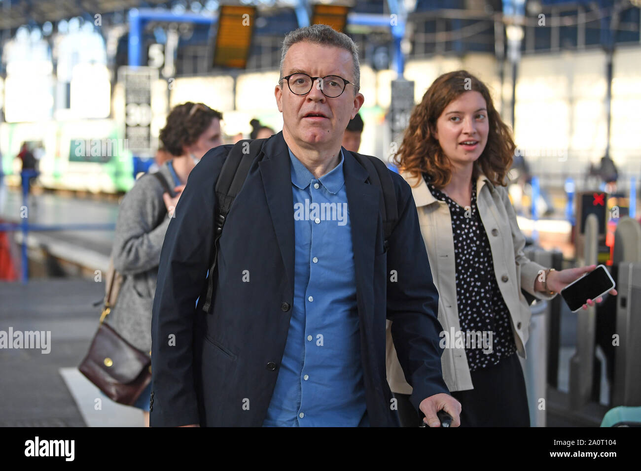 Labour party deputy leader tom watson arrives hi-res stock photography ...
