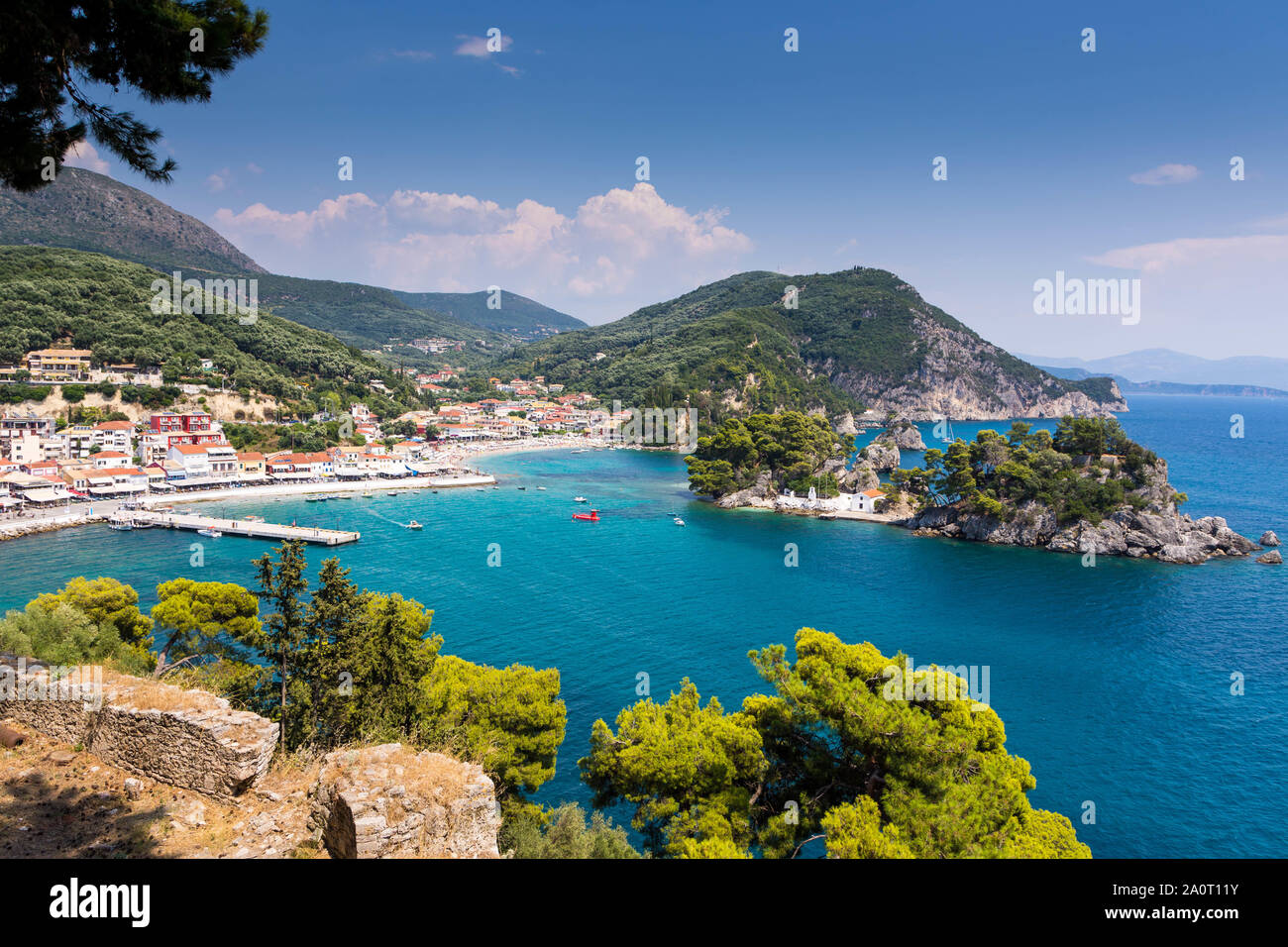 Parga old town hi-res stock photography and images - Alamy