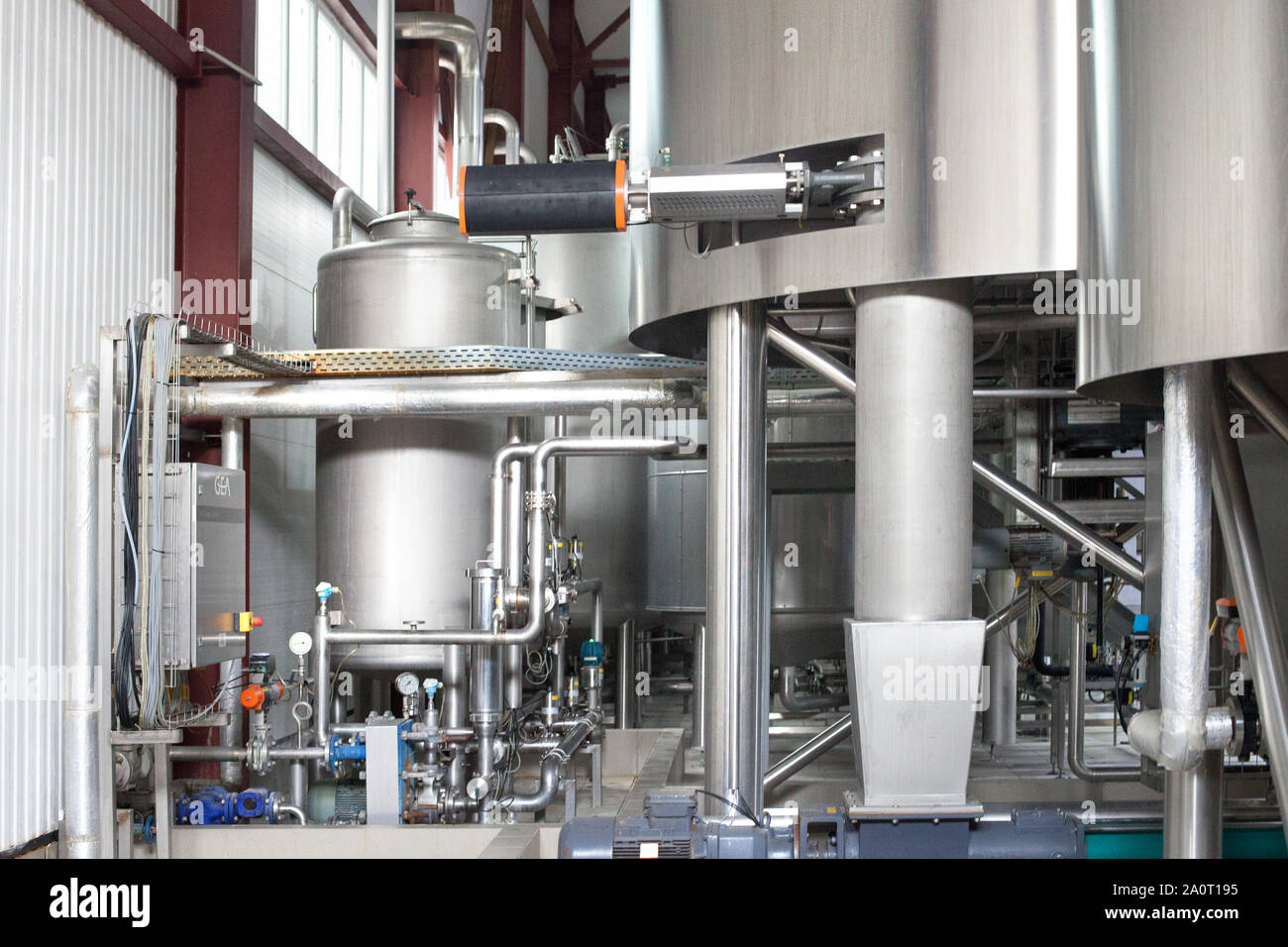 Russia, Marx city, Marx brewery plant, October 06, 2018, craft beer ...