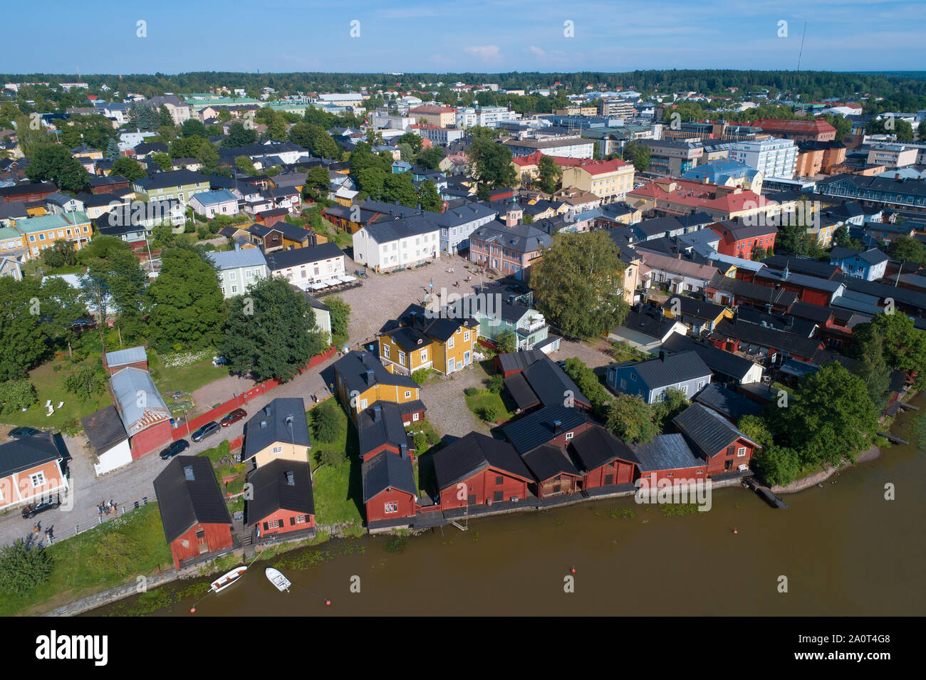 Porvoo finland historic wooden hi-res stock photography and images - Alamy