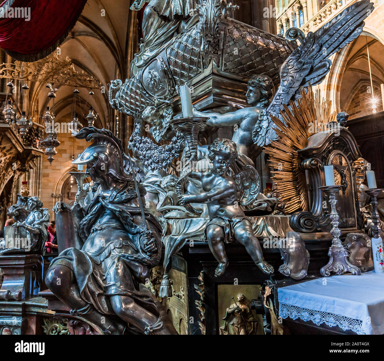 Prague castle interiors hi-res stock photography and images - Alamy