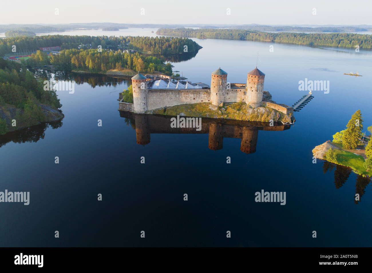 Olavinlinna fortress hi-res stock photography and images - Alamy