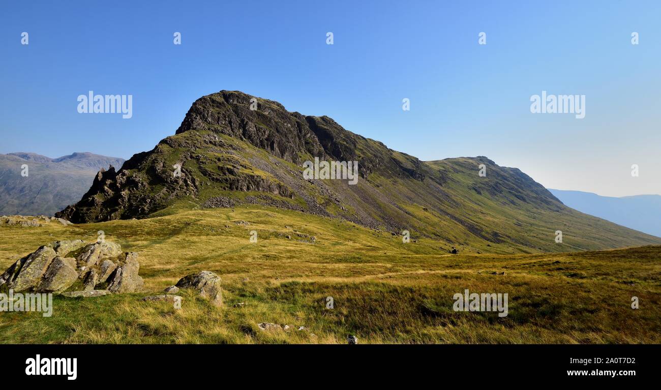 The ridge of Yewbarrow Stock Photo - Alamy