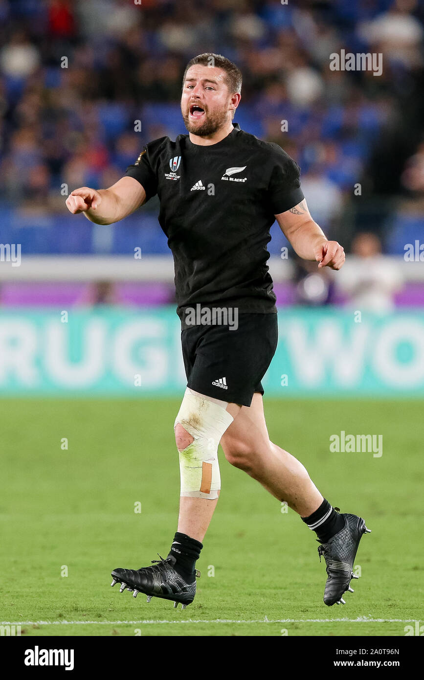 Kanagawa, Japan. 21st Sept 2019. Dane Coles of New Zealand during the ...