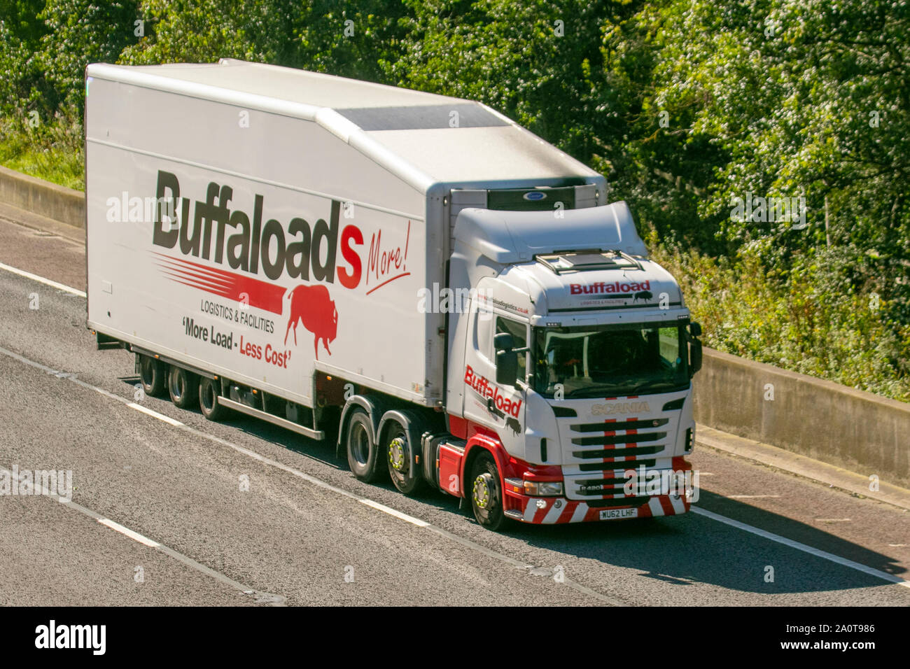 Double deck trailer fleet hi-res stock photography and images - Alamy