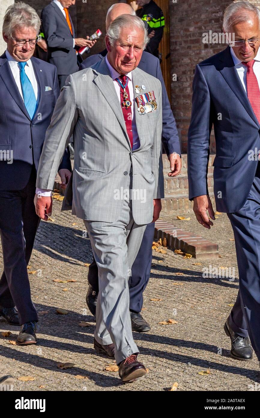 Driel, Netherlands. 21st Sep, 2019. Charles, Prince of Wales in Driel ...