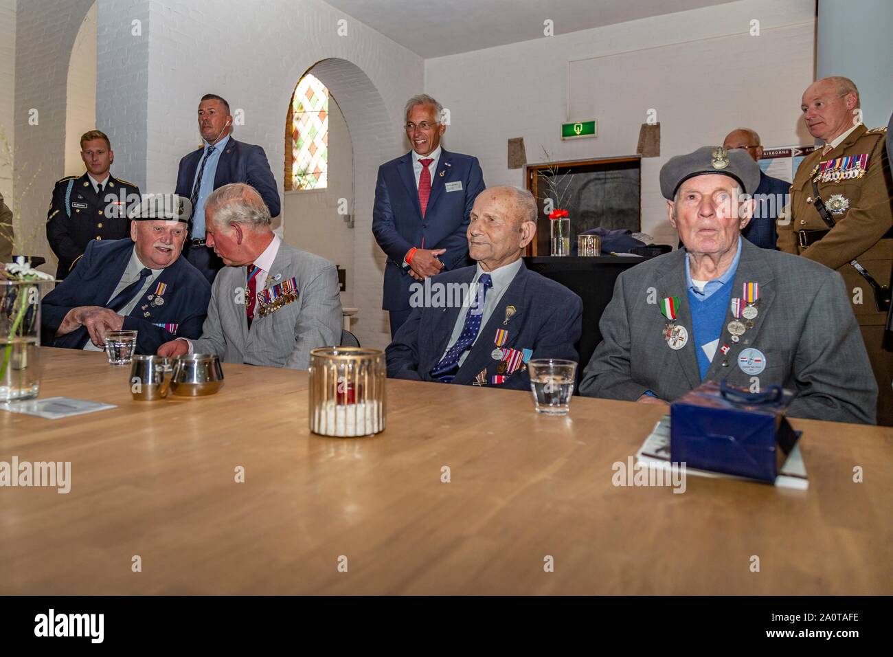Driel, Netherlands. 21st Sep, 2019. Charles, Prince of Wales in Driel ...