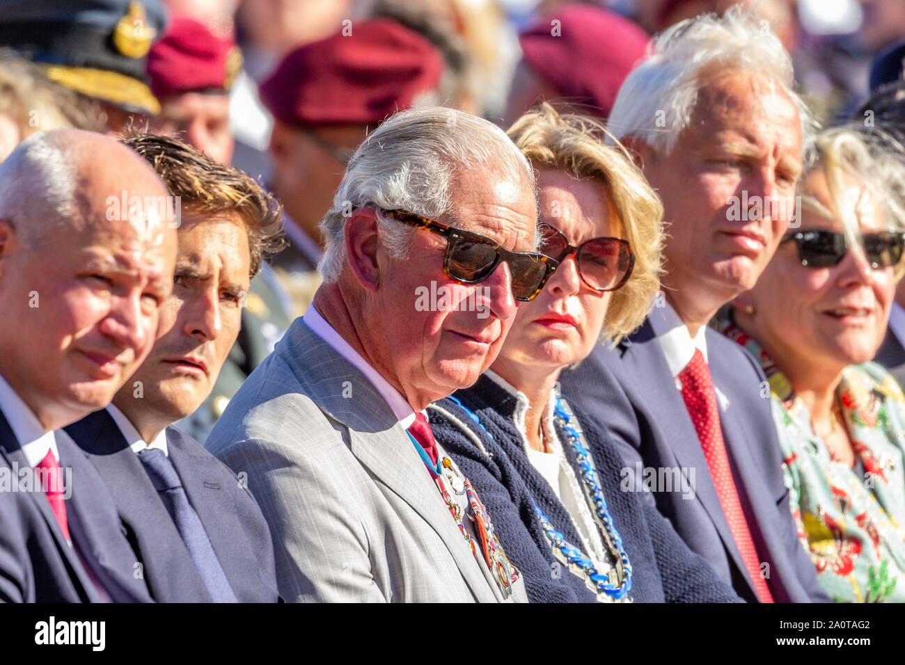 Driel, Netherlands. 21st Sep, 2019. Charles, Prince of Wales in Driel ...