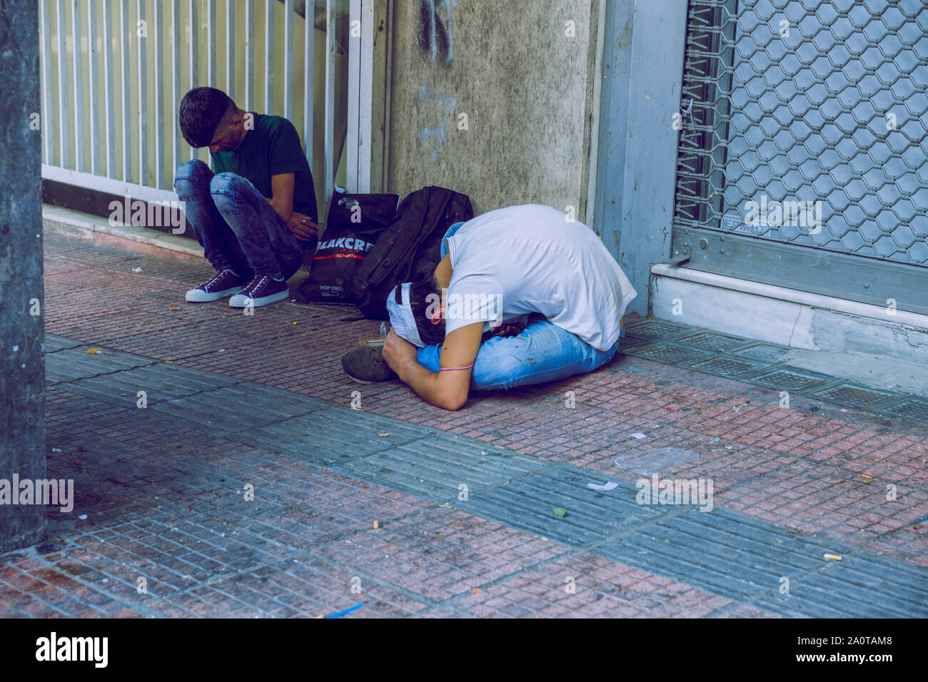 Drug addicts hi-res stock photography and images - Alamy