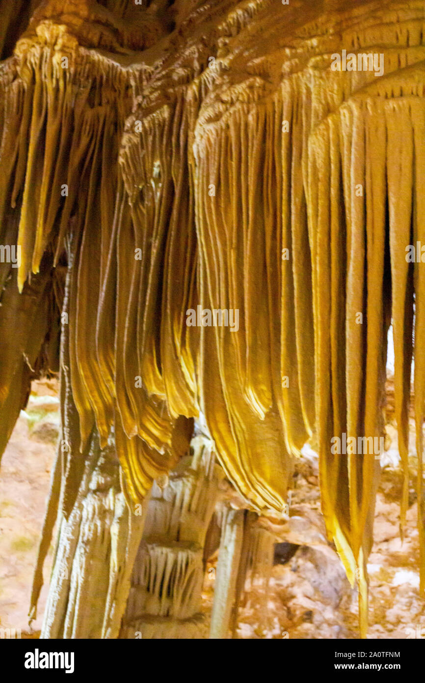 Interior view of Karaca cave located in Cebeli Village,Torul Town ...