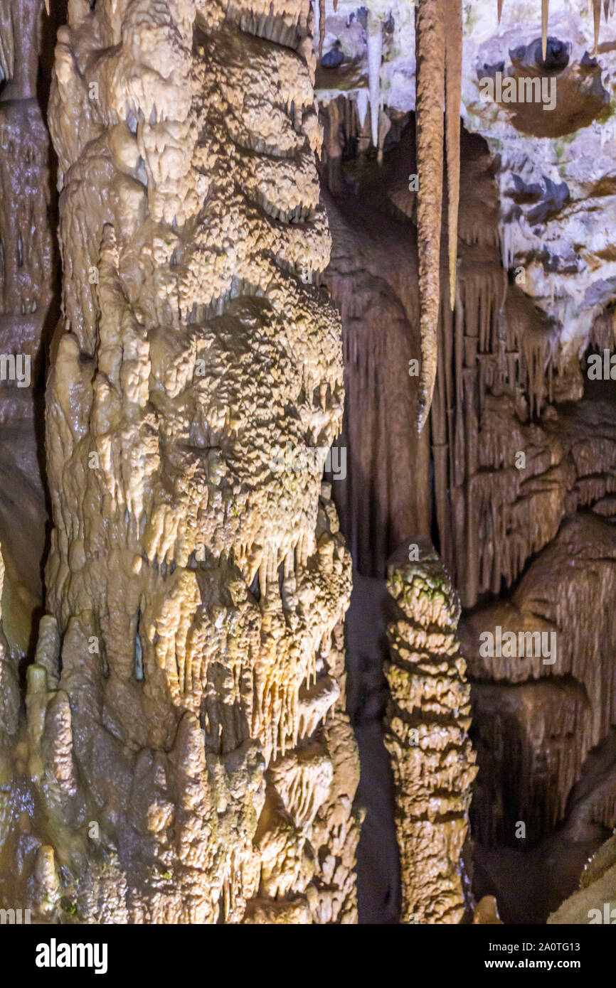 Interior view of Karaca cave located in Cebeli Village,Torul Town ...