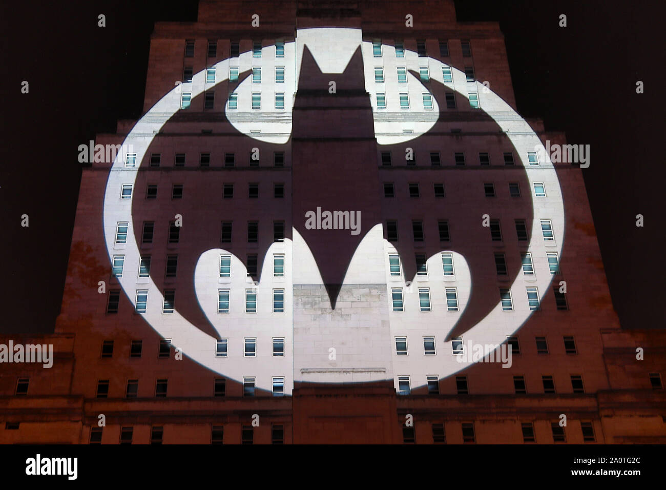 Real Life Batman Signal