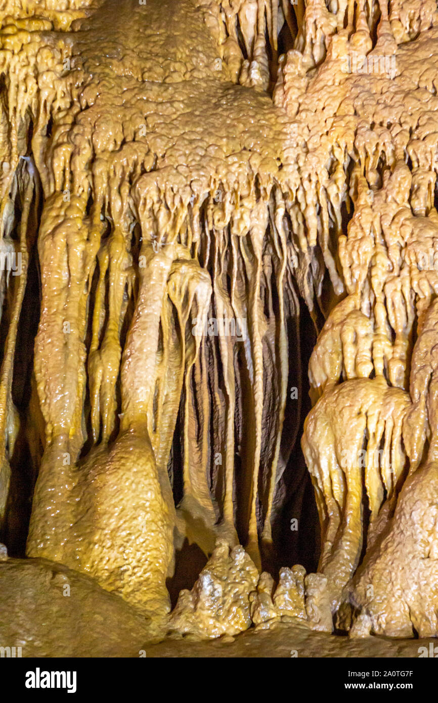 Interior view of Karaca cave located in Cebeli Village,Torul Town ...