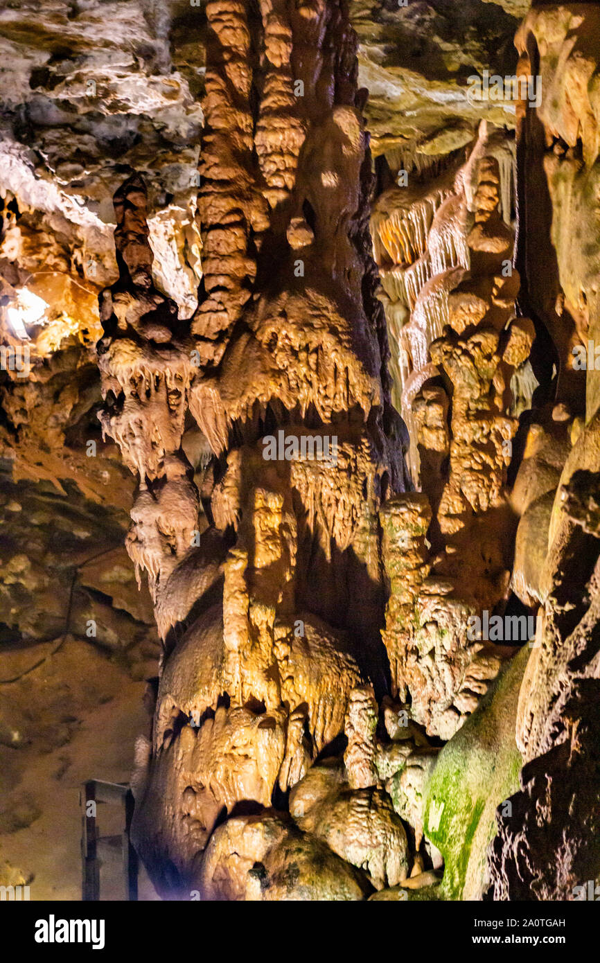 Interior view of Karaca cave located in Cebeli Village,Torul Town ...