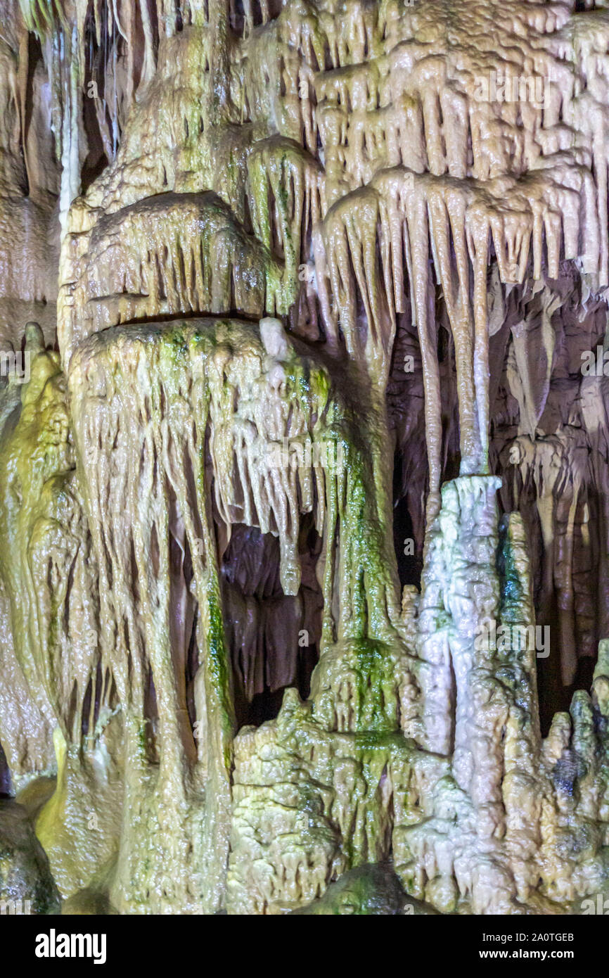 Interior view of Karaca cave located in Cebeli Village,Torul Town ...
