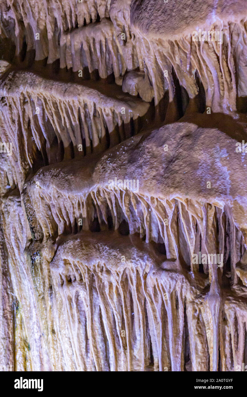 Interior view of Karaca cave located in Cebeli Village,Torul Town ...