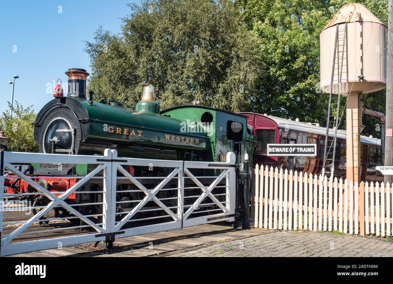 Small steam locomotive hi-res stock photography and images - Alamy