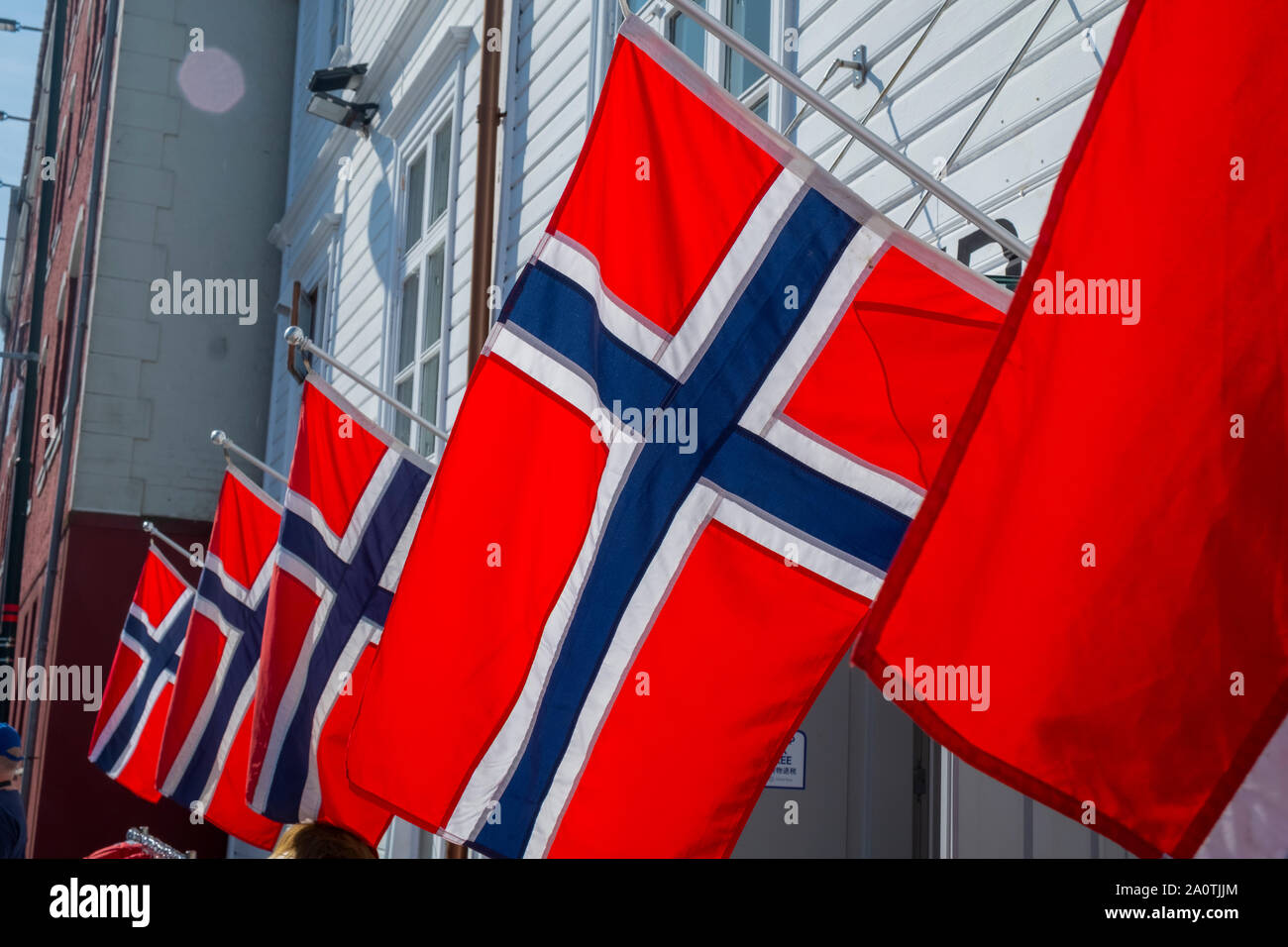 Stavanger flag hi-res stock photography and images - Alamy