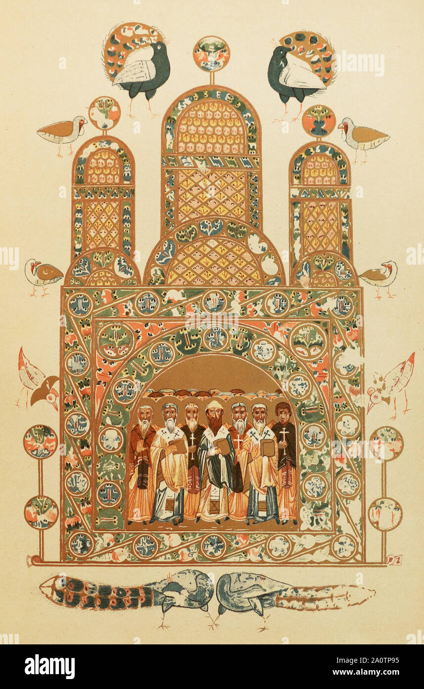 Izbornik of Sviatoslav of 1073 - an example of the ancient Slavic ...