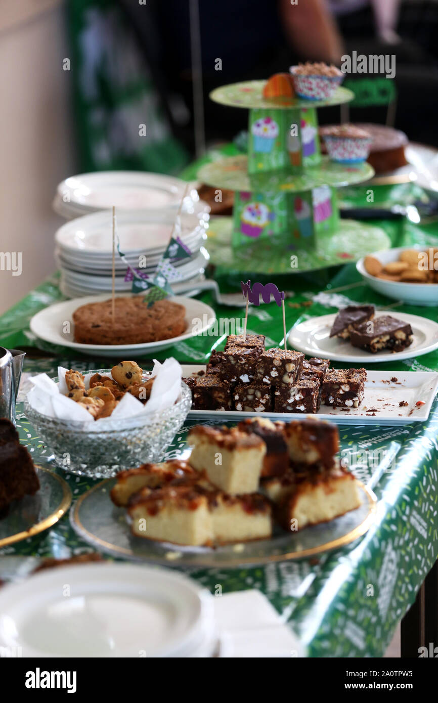 Macmillan Cancer Support tea party pictured in Bognor Regis, West ...