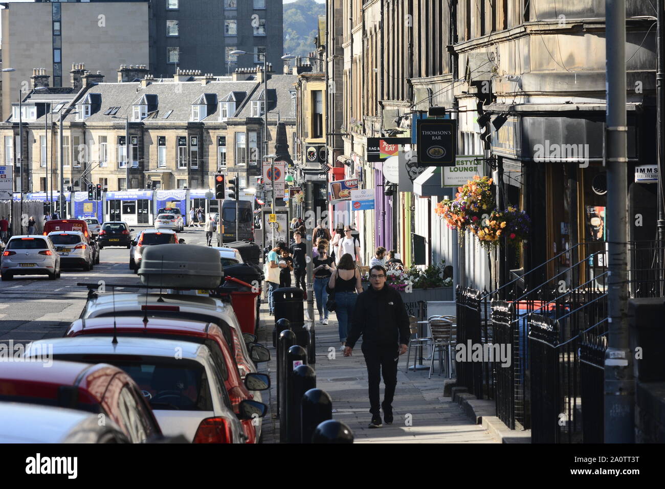 Everyday Life in a City Stock Photo - Alamy