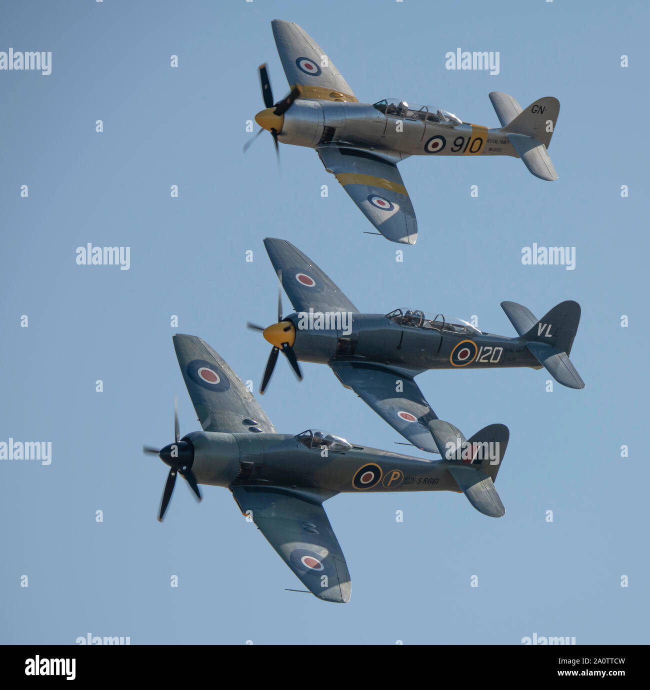 1940s hawker sea fury aircraft hi-res stock photography and images - Alamy