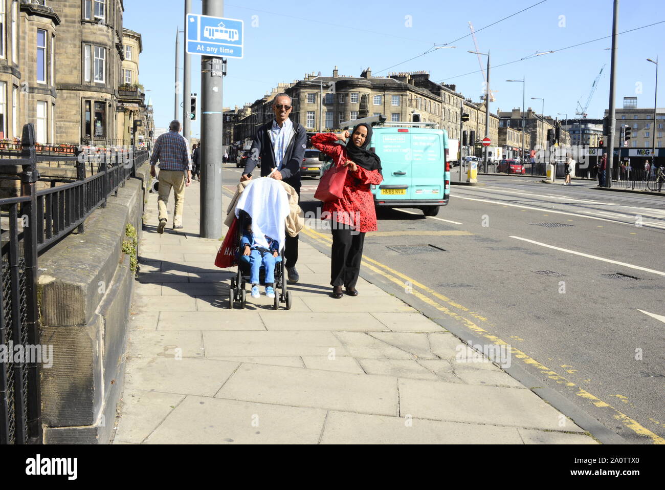Everyday Life in a City Stock Photo - Alamy