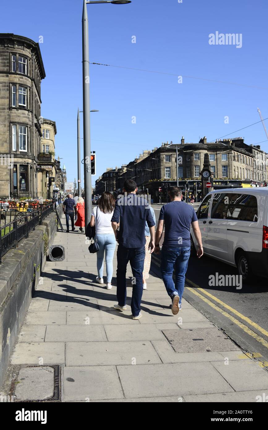 Everyday Life in a City Stock Photo - Alamy