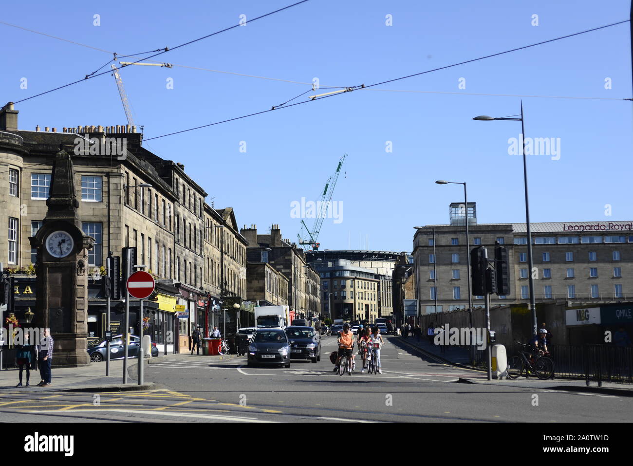 Everyday Life in a City Stock Photo - Alamy