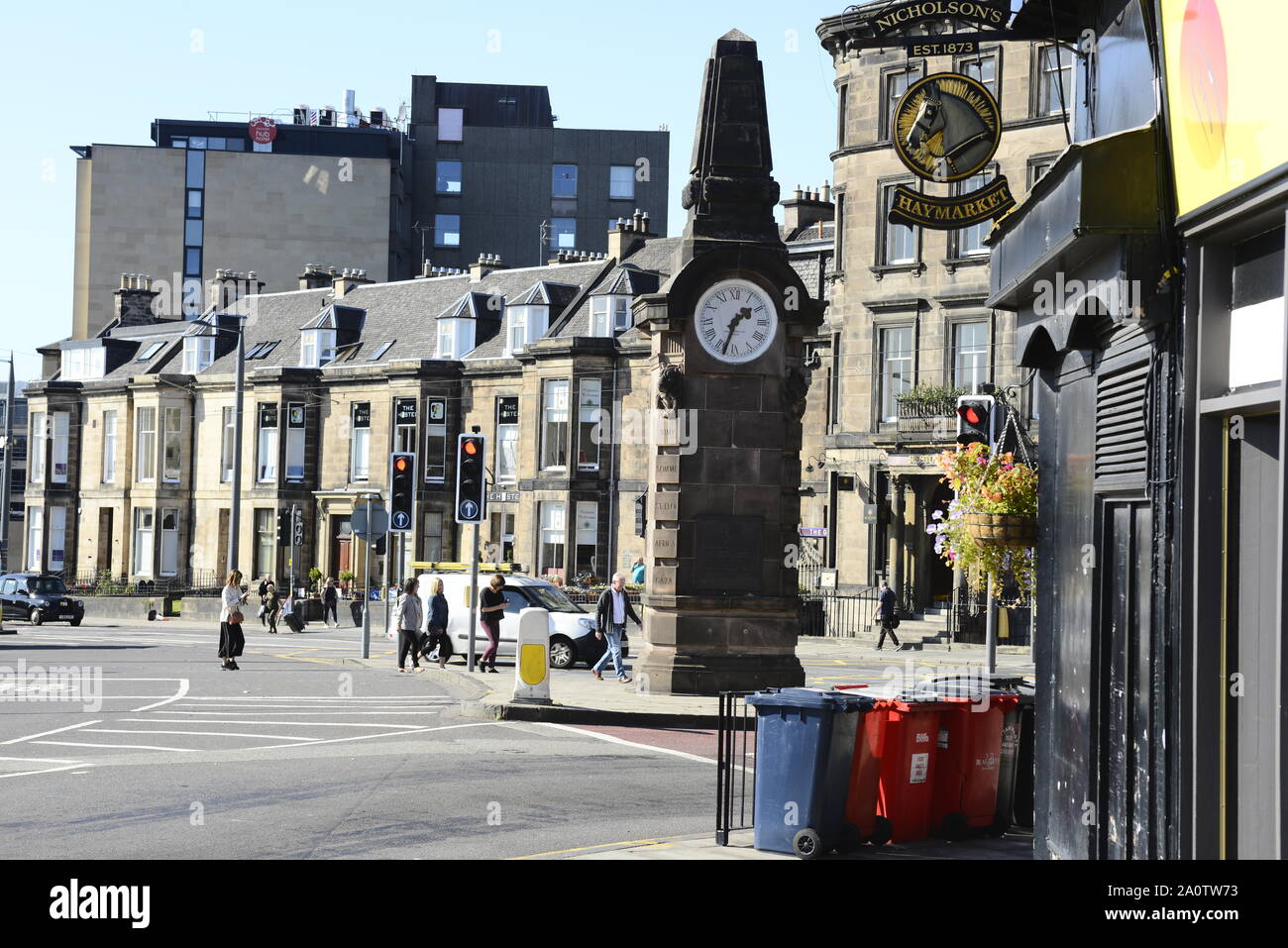 Everyday Life in a City Stock Photo - Alamy