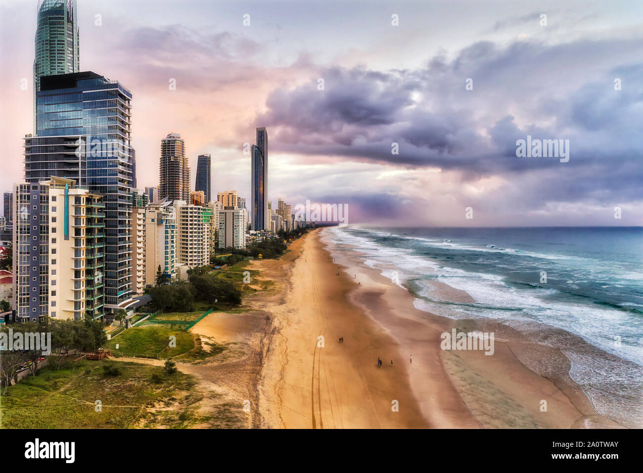 Gold Coast Skyline High Resolution Stock Photography and Images - Alamy