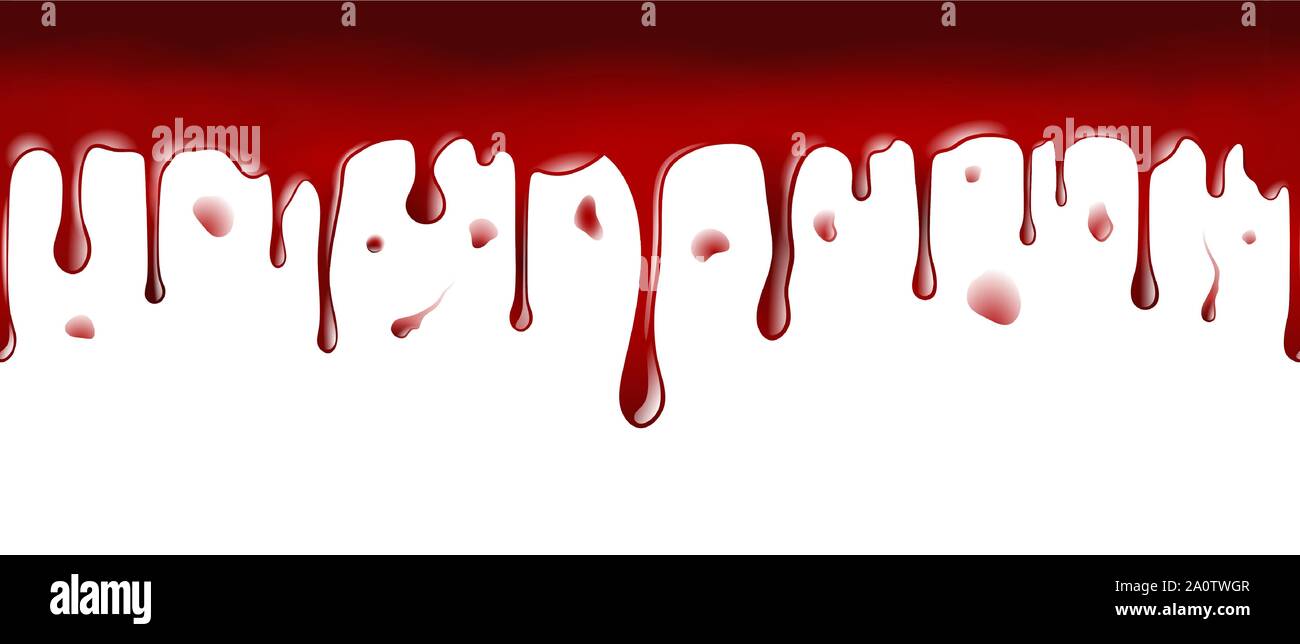 Dripping blood illustration hi-res stock photography and images - Alamy