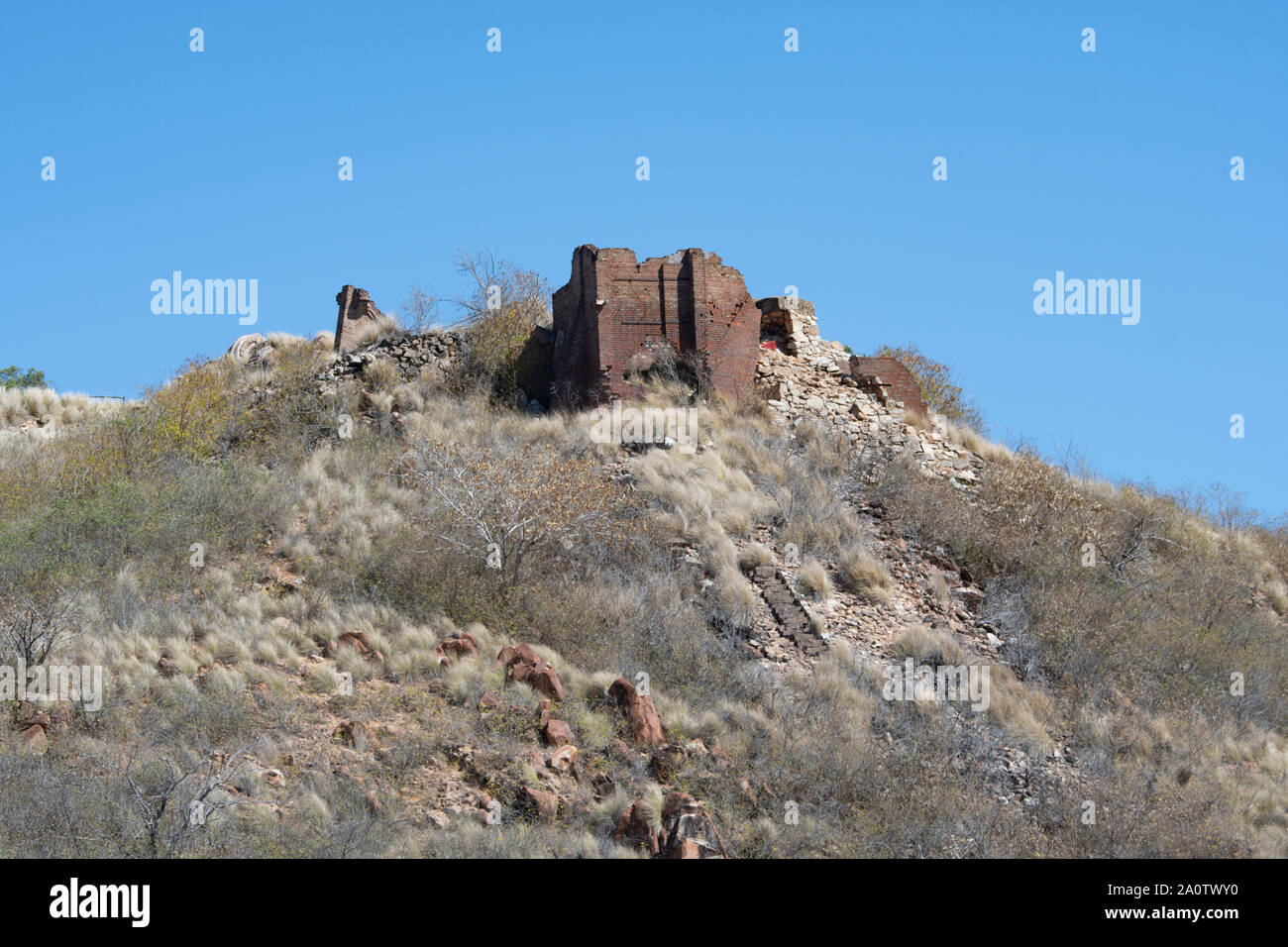 Ruins of the Pyrites Works, Towers Hill, Charters Towers, Queensland ...