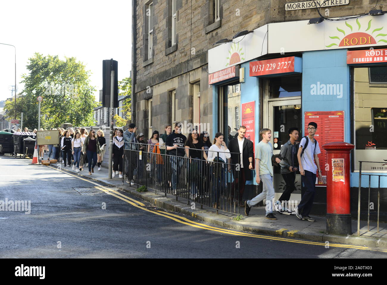 Everyday Life in a City Stock Photo - Alamy