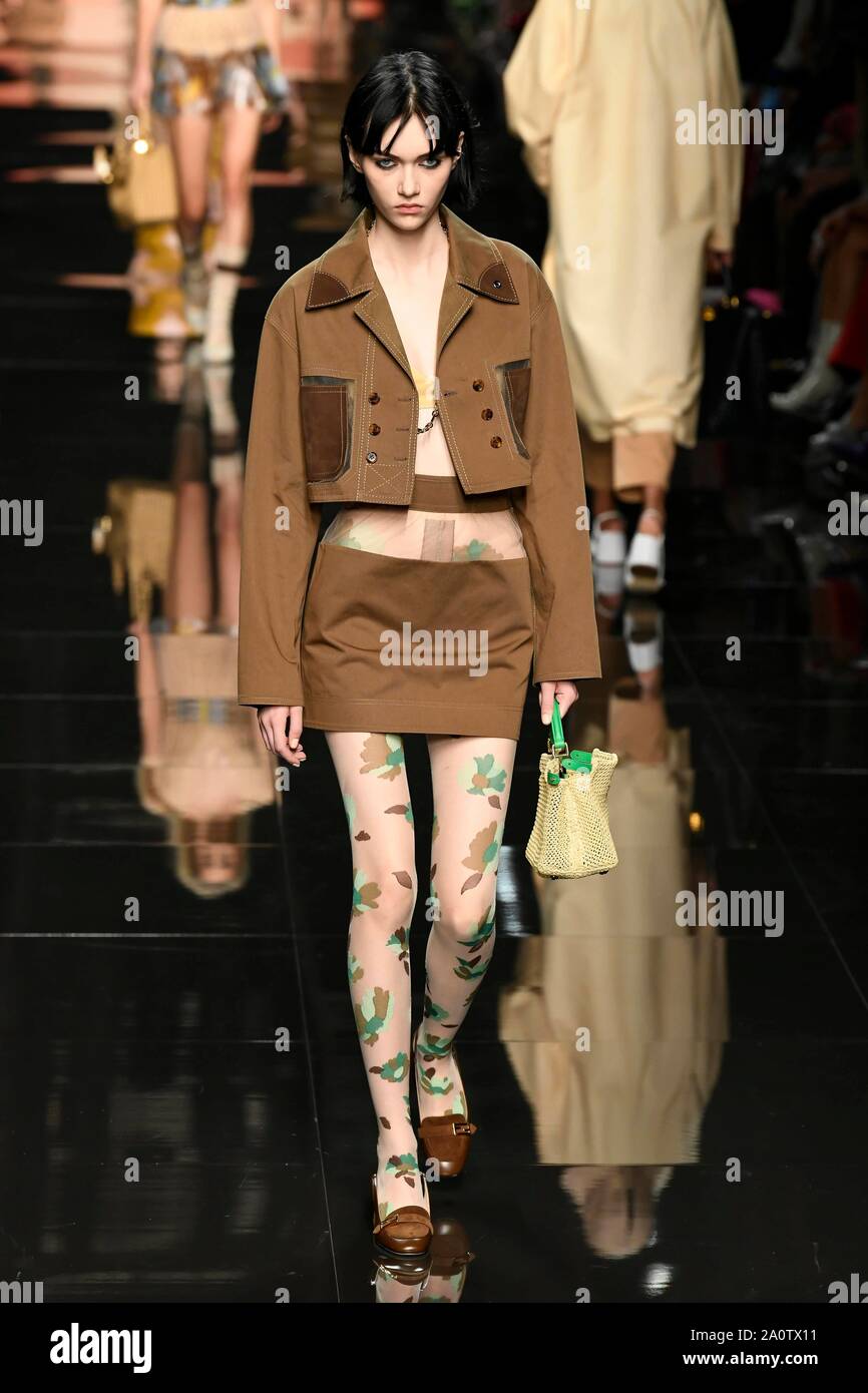 Milan, Italy. 19th Sep, 2019. FENDI SS20 Runway during Milan Fashion ...