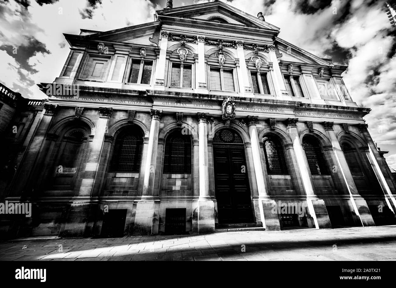 The beautiful Sheldonian Theatre, Oxford Stock Photo - Alamy
