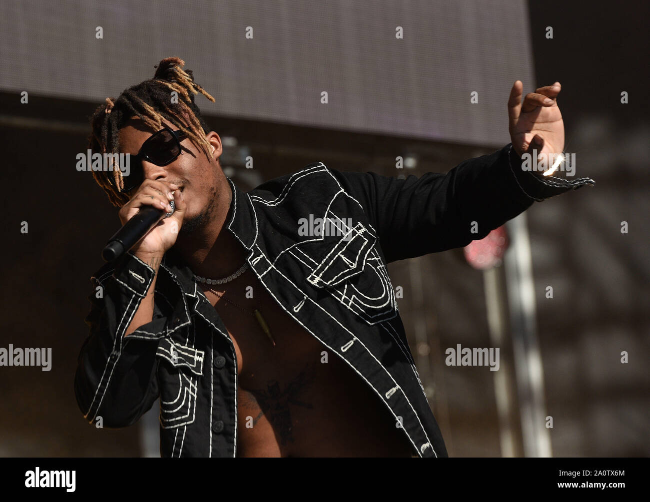 LAS VEGAS, NEVADA - SEPTEMBER 21: Juice Wrld performs onstage during ...