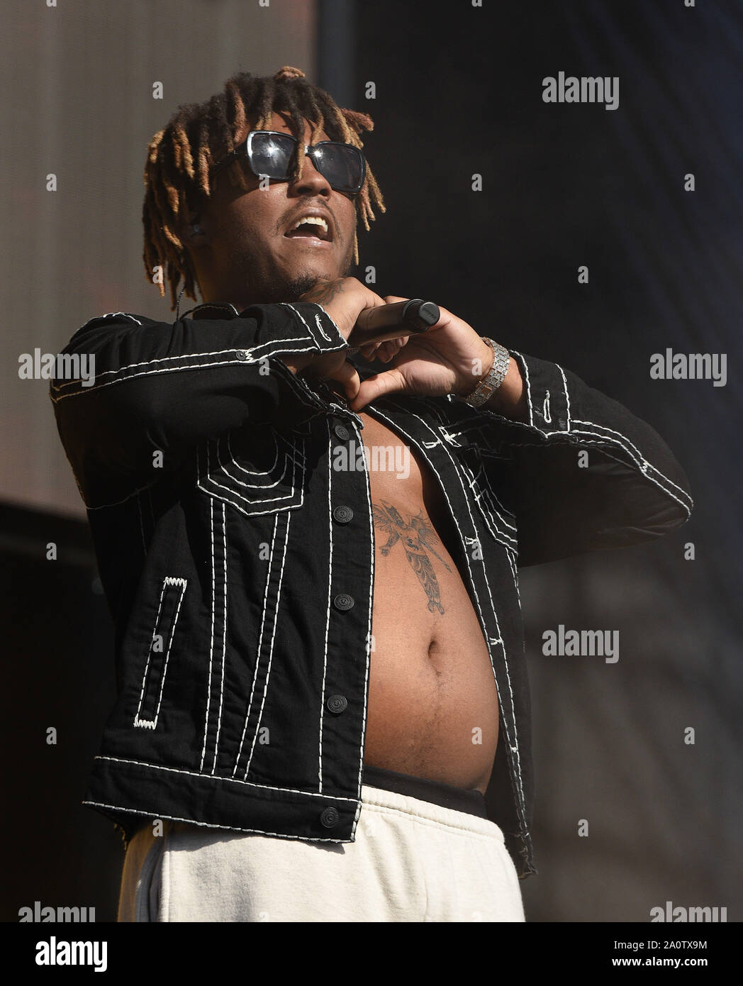 LAS VEGAS, NEVADA - SEPTEMBER 21: Juice Wrld performs onstage during ...