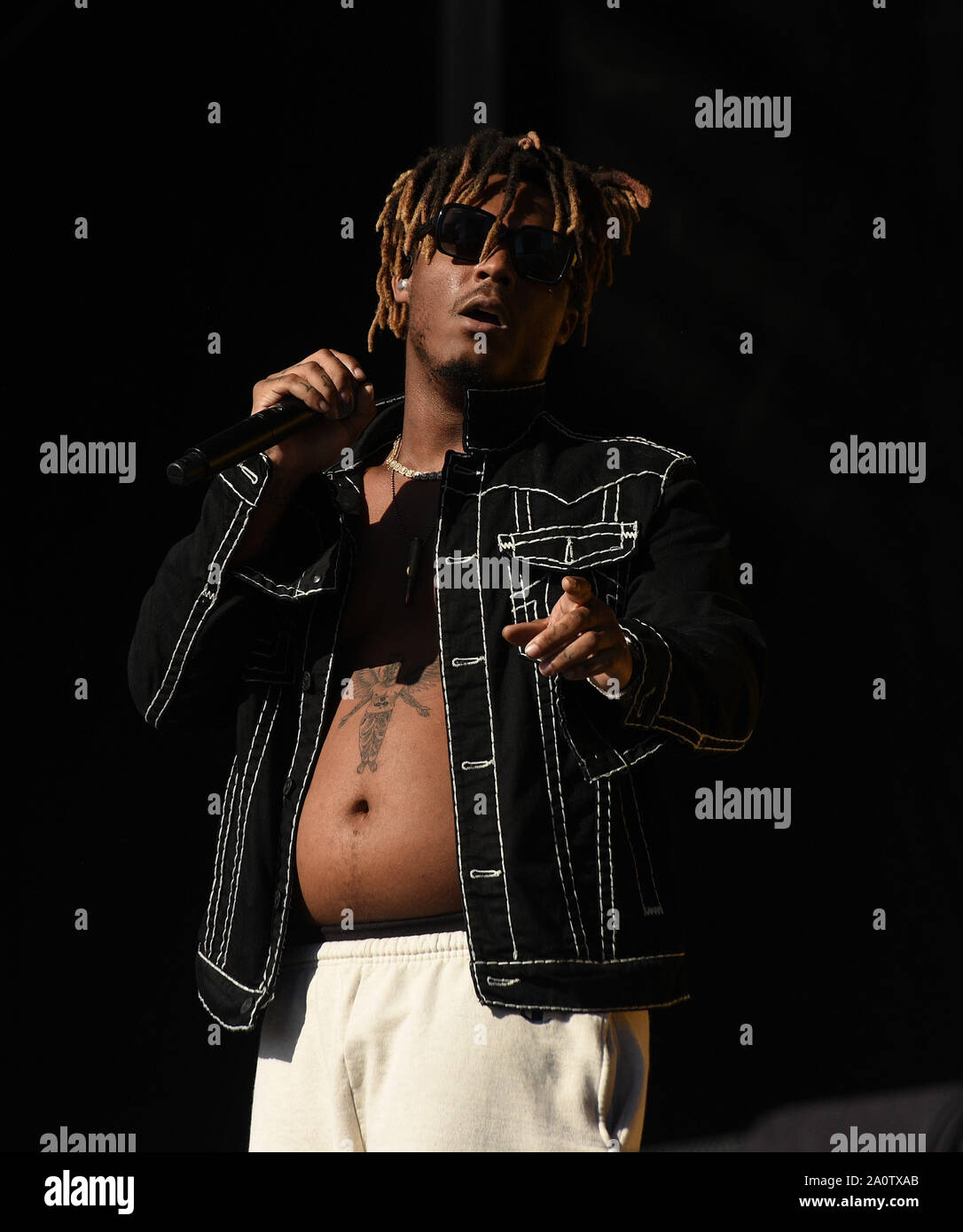 LAS VEGAS, NEVADA - SEPTEMBER 21: Juice Wrld performs onstage during ...