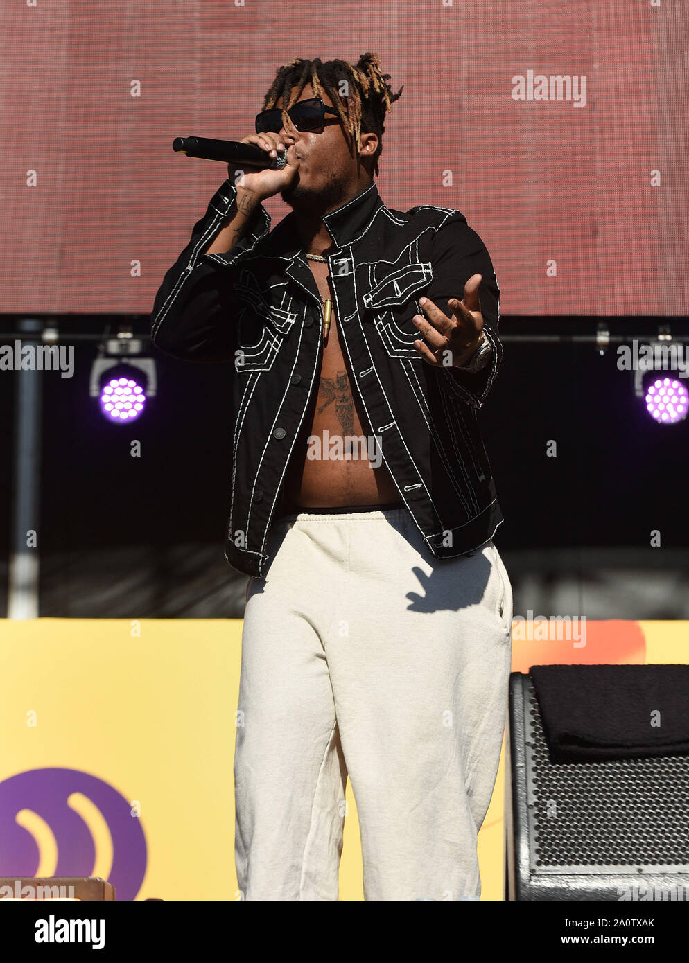 LAS VEGAS, NEVADA - SEPTEMBER 21: Juice Wrld performs onstage during ...