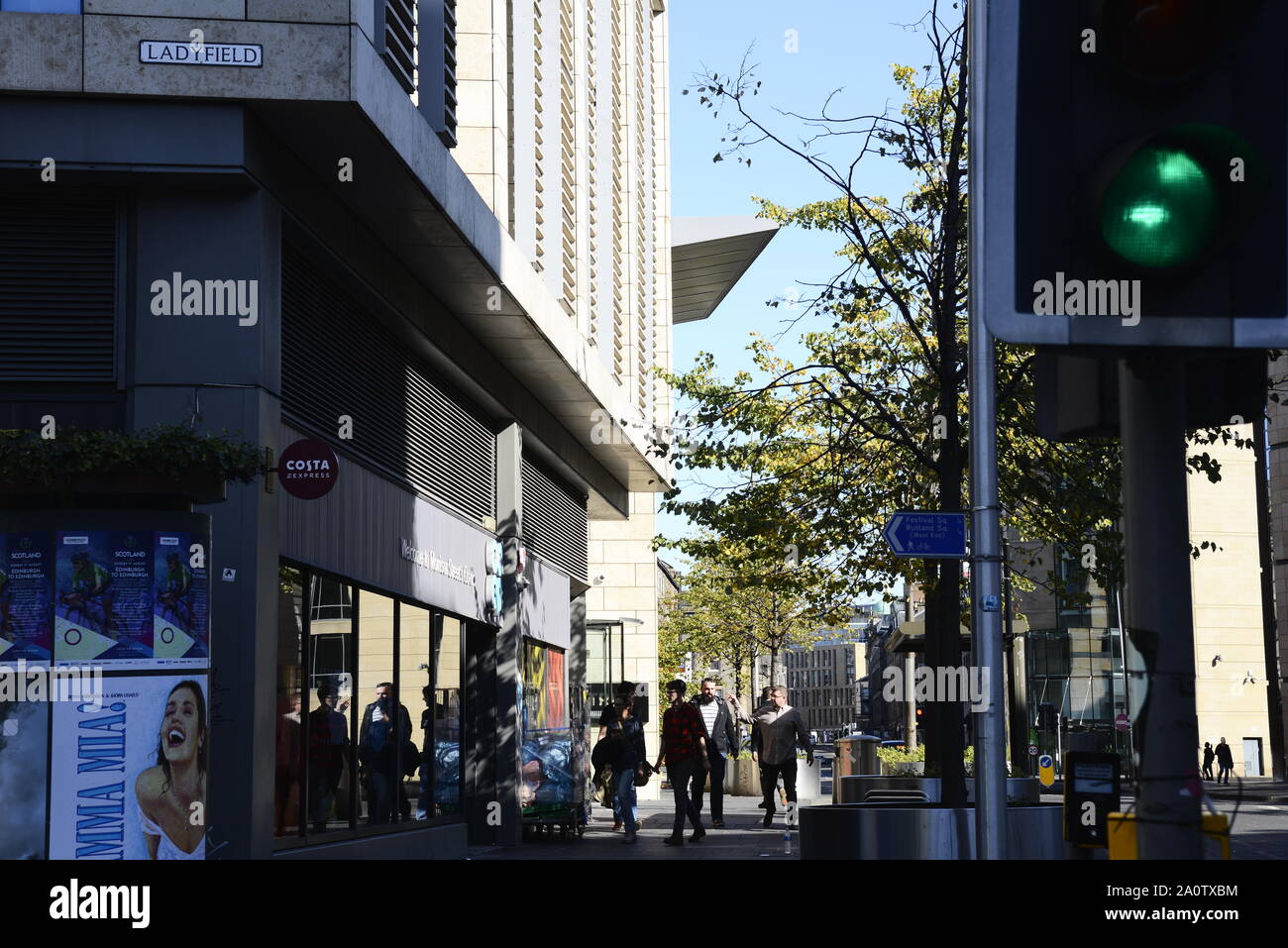 Everyday Life in a City Stock Photo - Alamy