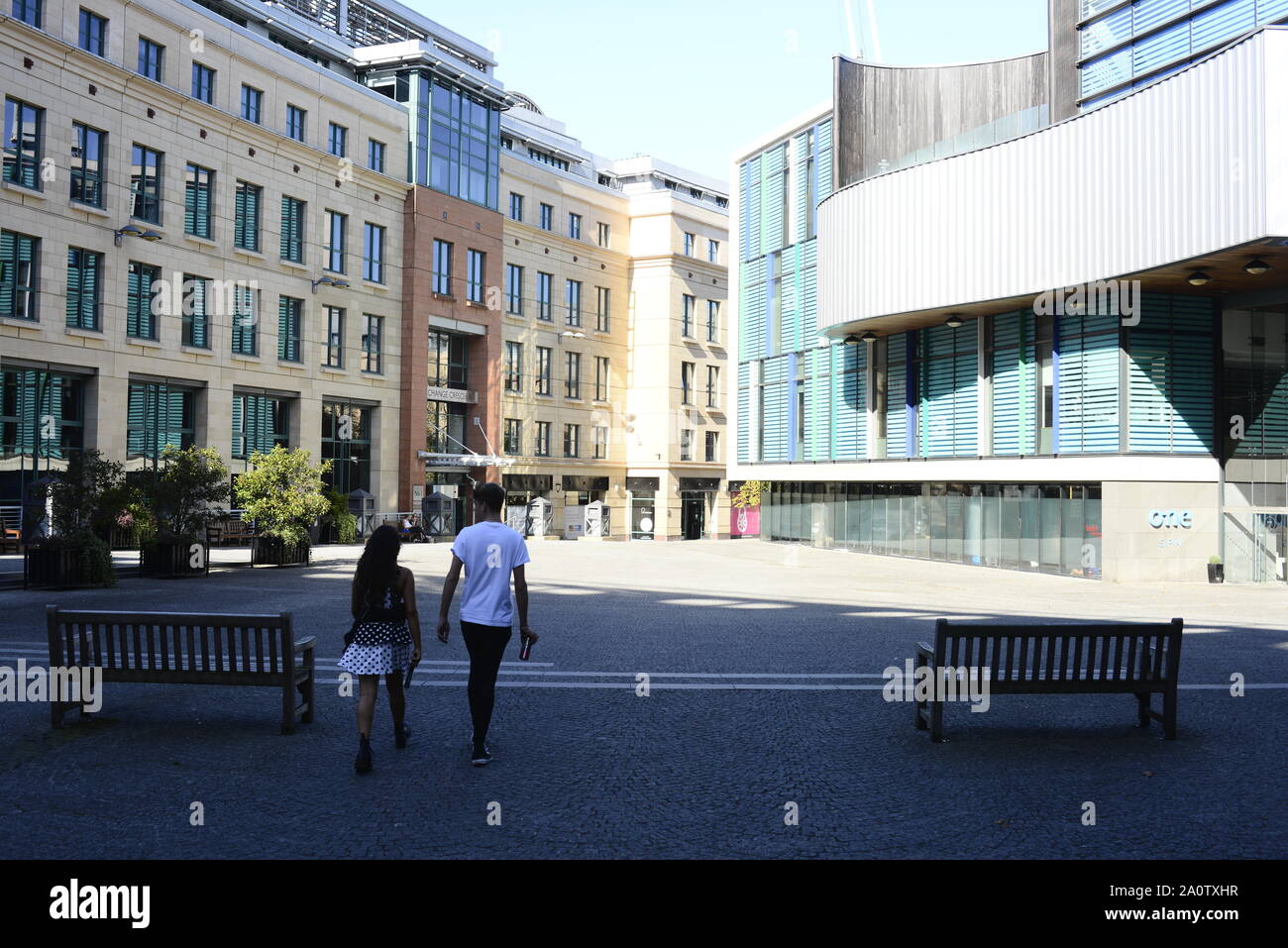 Everyday Life in a City Stock Photo - Alamy