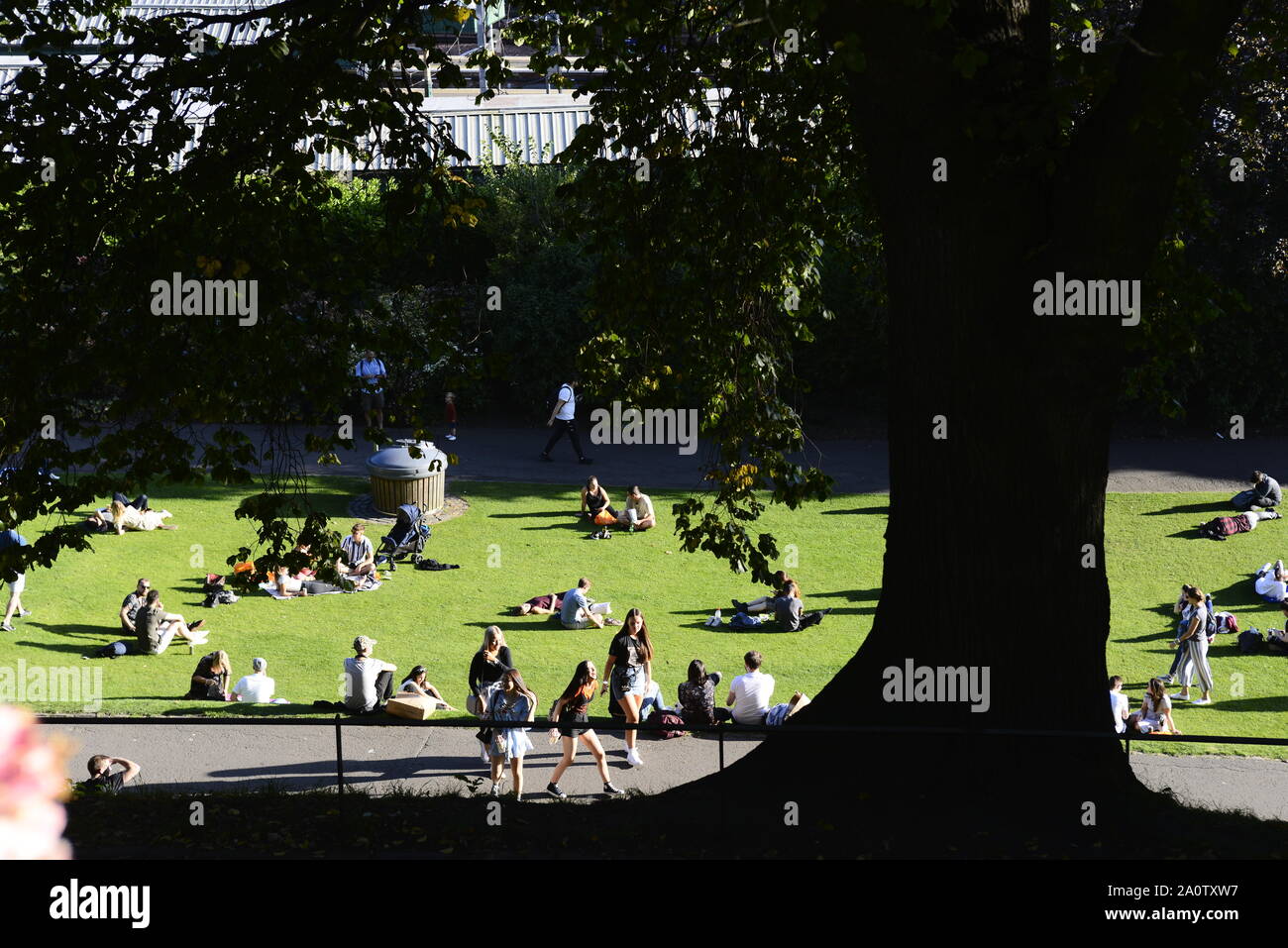 Everyday Life in a City Stock Photo - Alamy