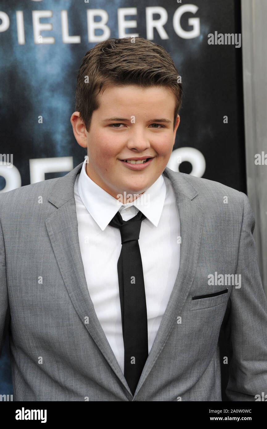 Riley griffiths super 8 premiere hi-res stock photography and images ...