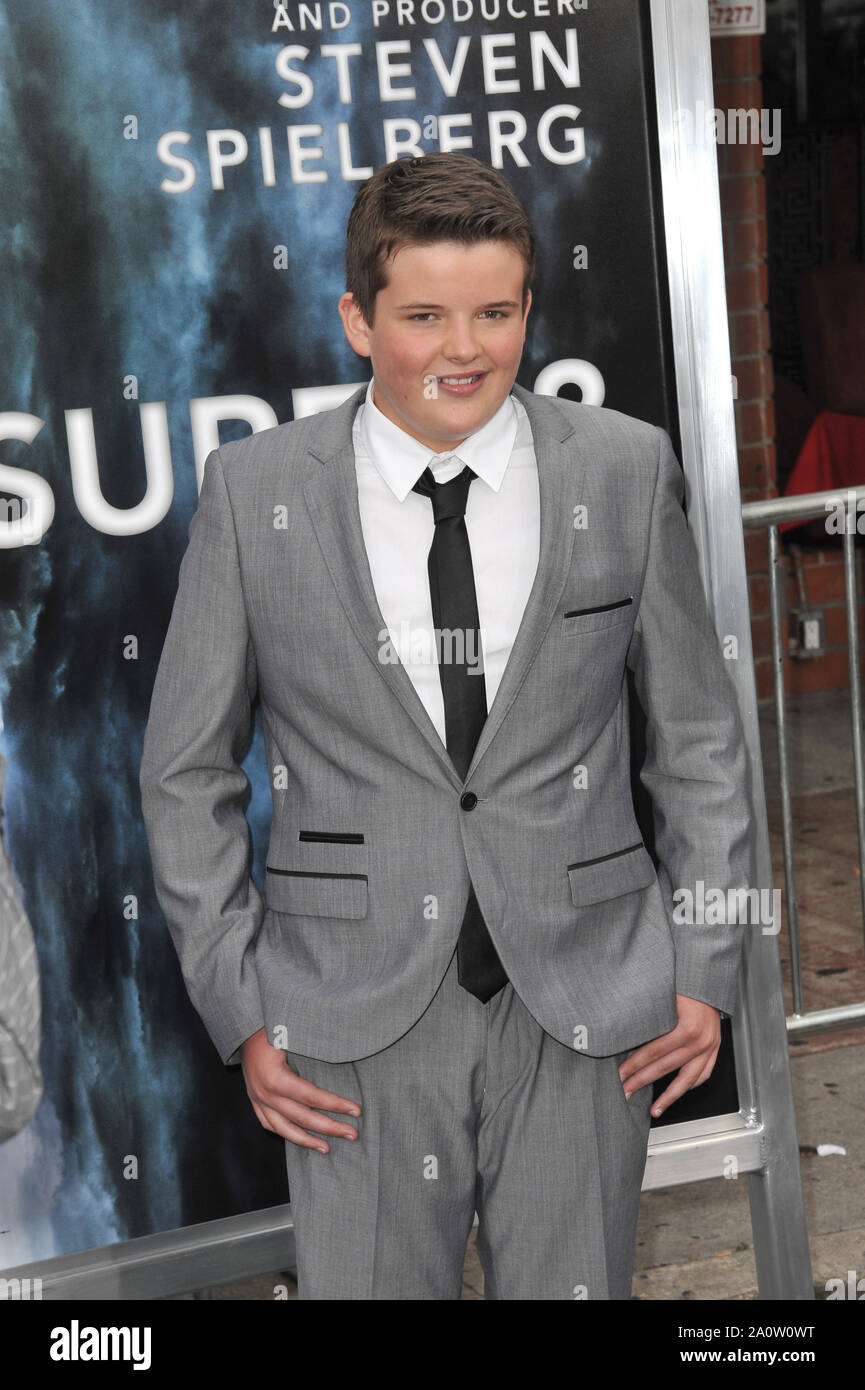 LOS ANGELES, CA. June 08, 2011: Riley Griffiths at the Los Angeles ...